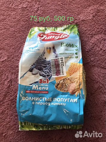 Корм для попугая