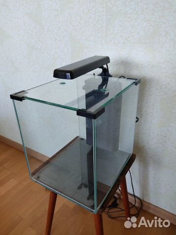Аквариум nano cubic 30л + Фильтр + Компрессор
