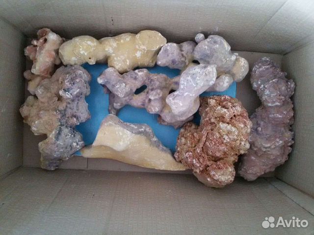 Сухой рифовый камень и другие камни (много)