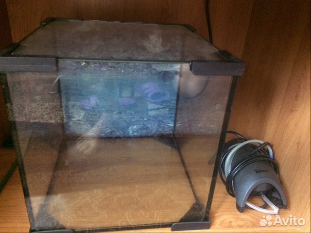 Аквариум 25 л+компрессор tetra