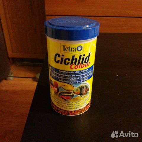 Корм tetra cichlid colour