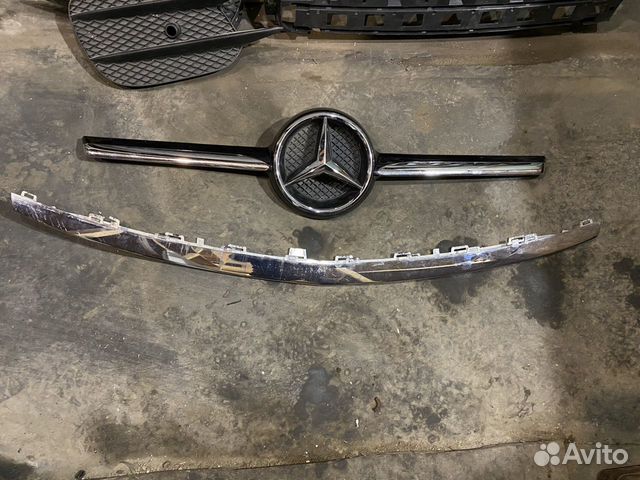 Решетка радиатора накладка хром Mercedes Benz w213 купить в Челябинске ...
