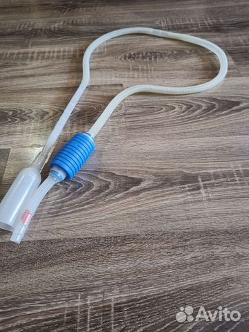 Сифон для аквариума с грушей грунтоочиститель