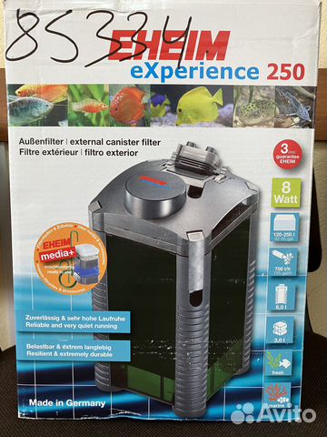 Фильтр для аквариума eheim eXperience 250 Германия